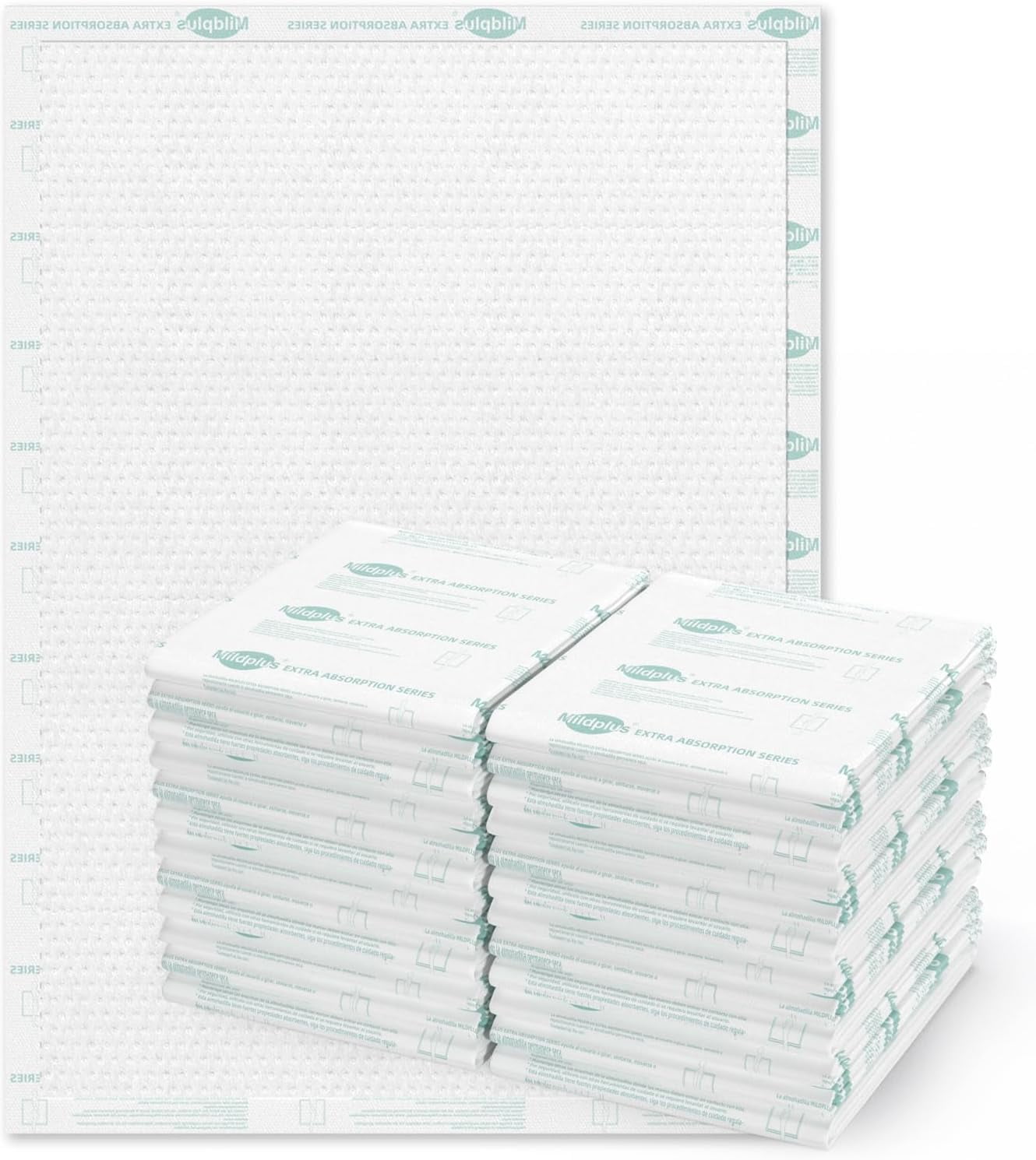 Heavy Duty Underpads 40"X60" Super Sized Chucks Pads 270 Grams ...
