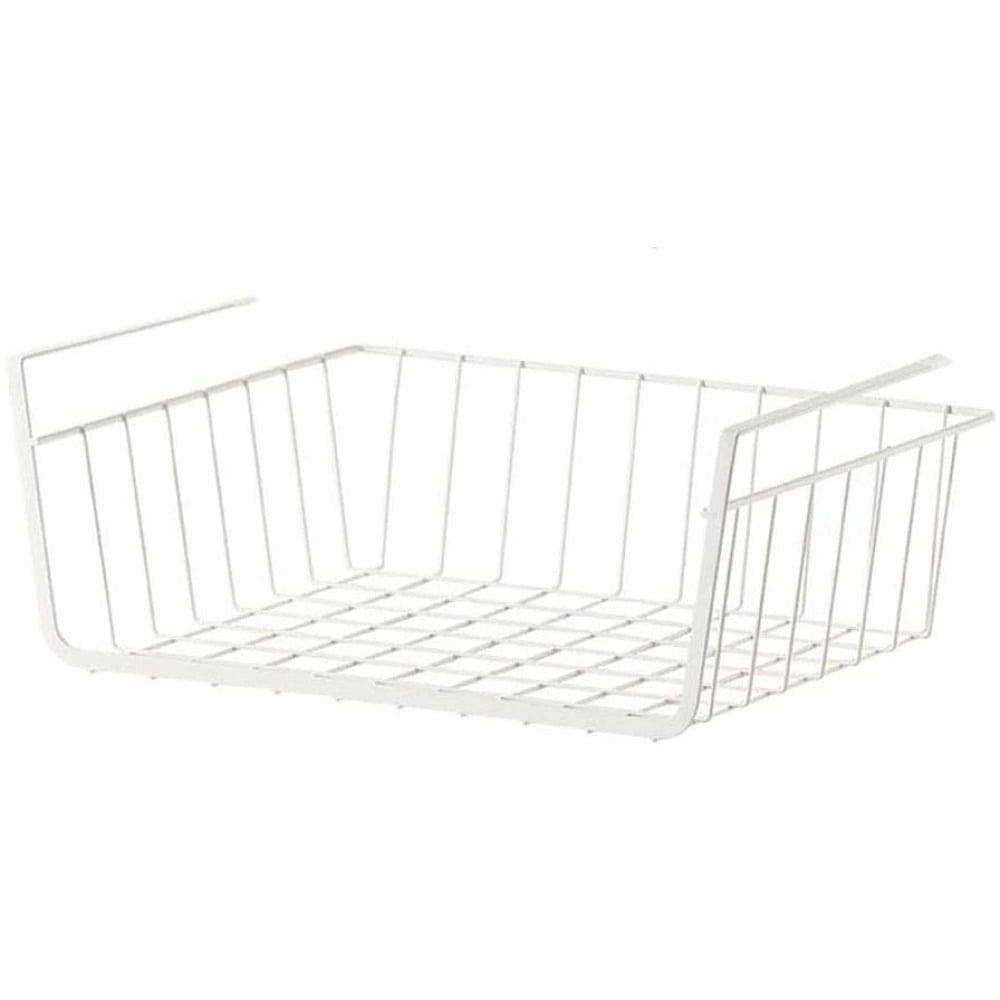 Heavy-Duty Undershelf Organizer, Innovative Wire Mesh Basket For Efficient Closet And Pantry ...