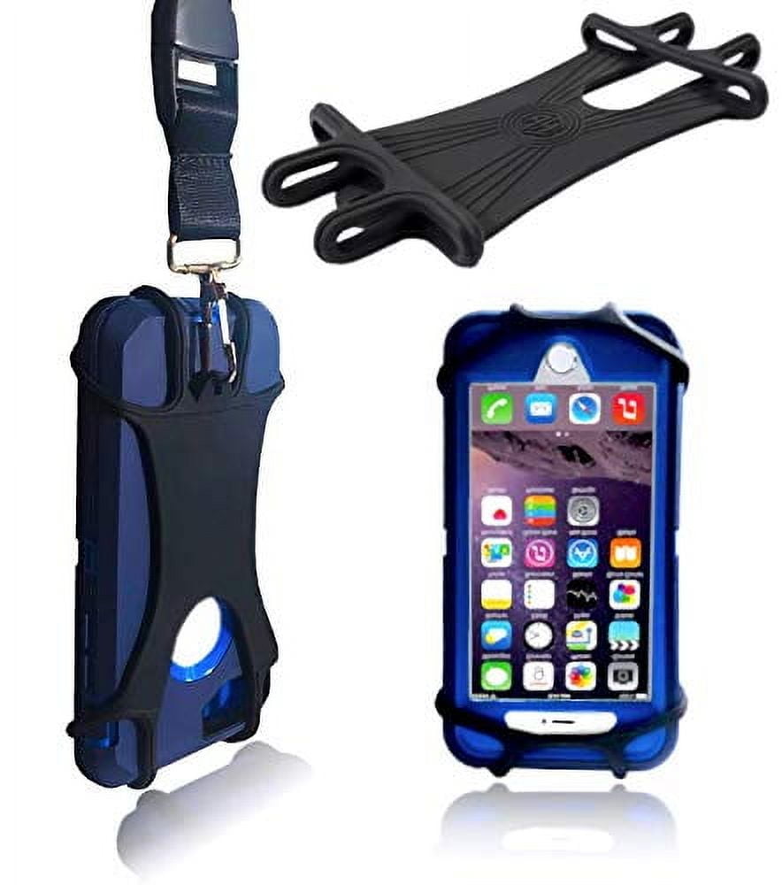 Universal Heavy Duty Lanyard & Card Holder, Silicone Smartphone Case ...