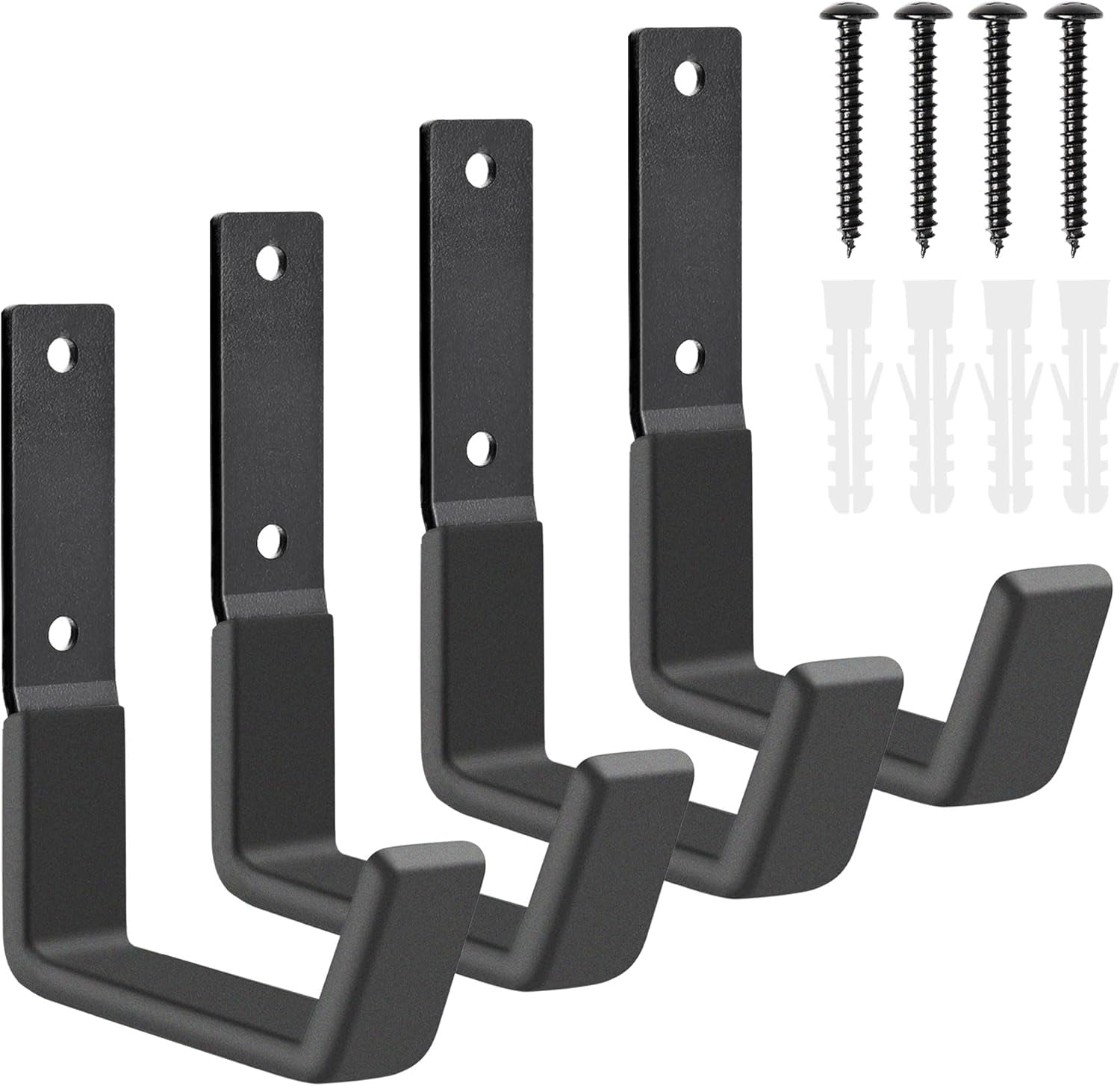 Heavy Duty Utility Hooks, Garage Storage Wall Mount Steel Hooks, Garden ...