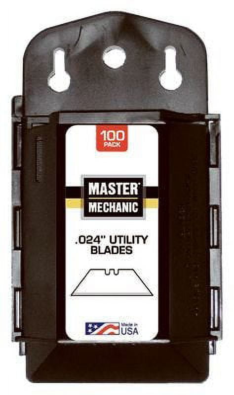 Heavy-Duty Utility Knife Blade Dispenser, .024-In. Gauge, 100-Pk ...