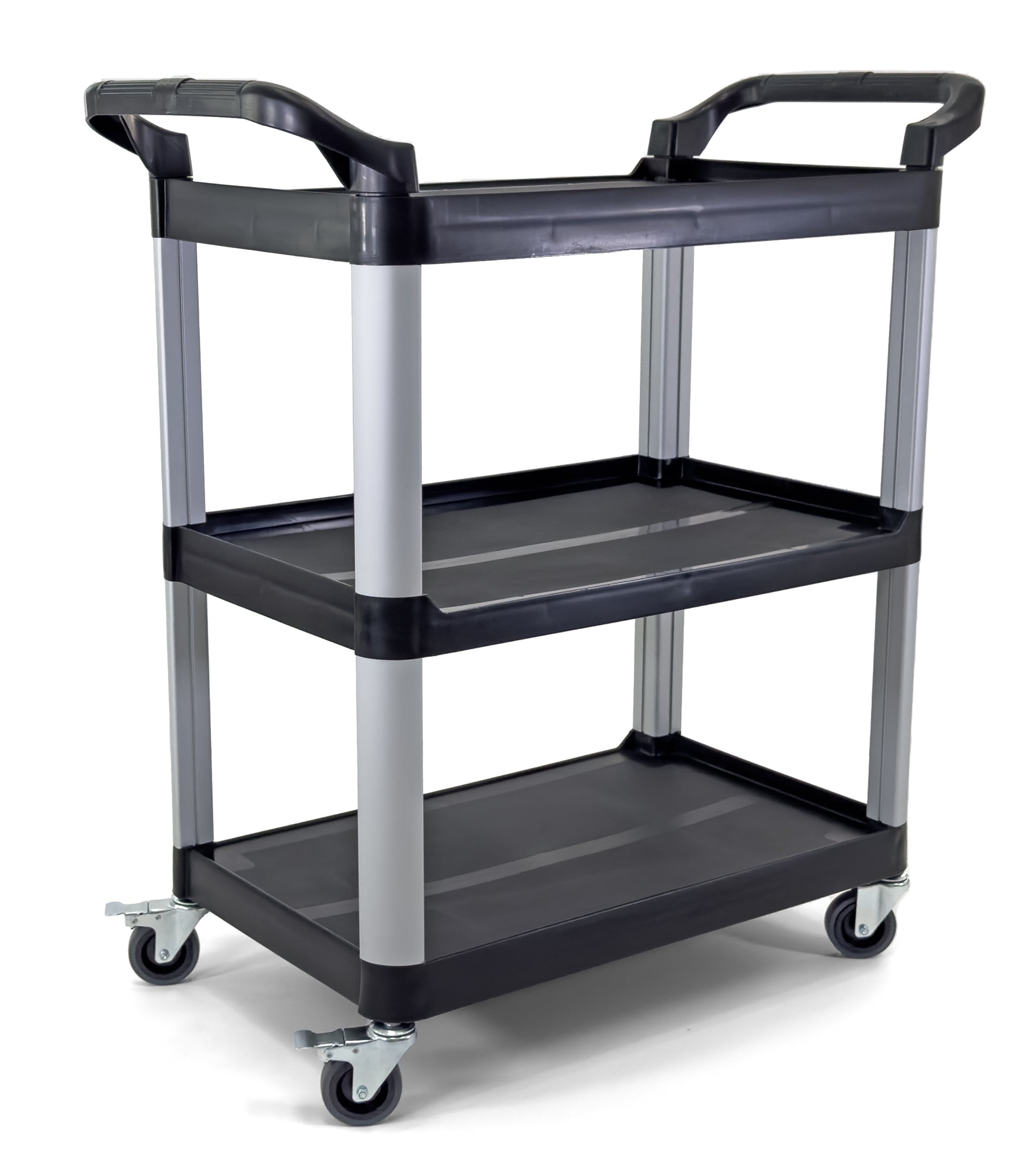 "Heavy-Duty Utility Service Cart | 3 Shelf | 450 Lbs | 33""x37""x16 ...