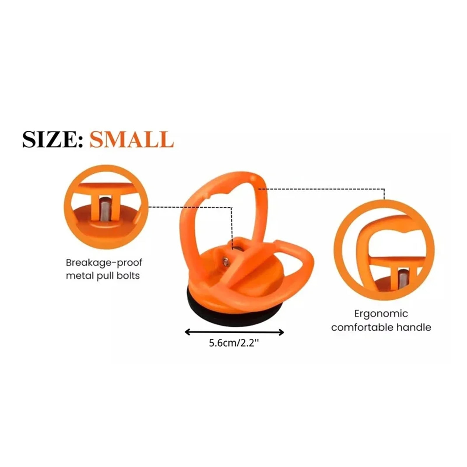 Heavy Duty Vacuum Sucker Car Shape Bump Fixer Repair Tool Set Lar Pull ...