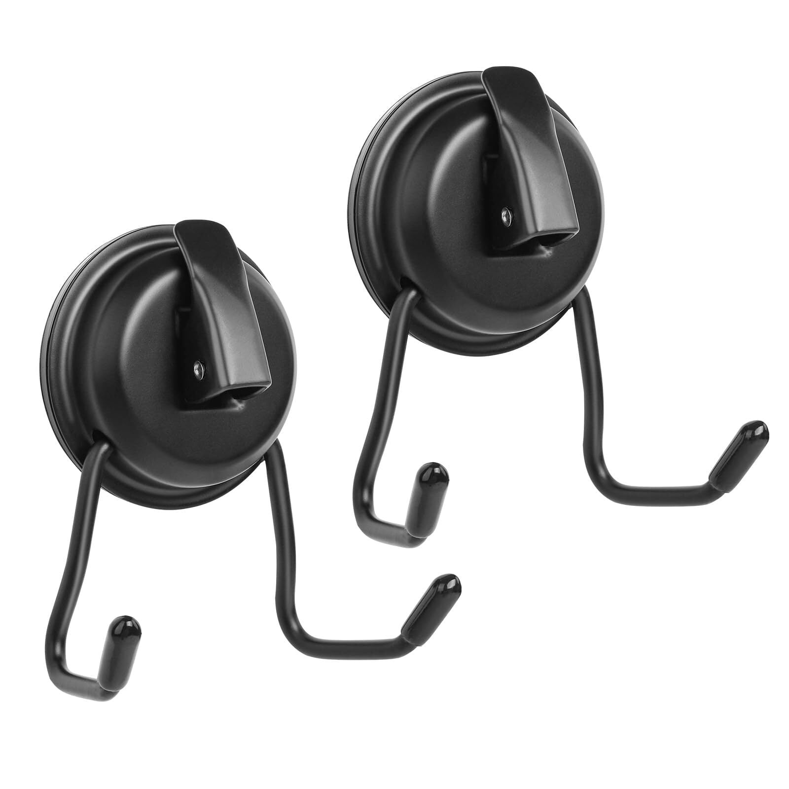 Heavy Duty Vacuum Suction Cup Hooks (2 Pack) for Kitchen, Bathroom and ...