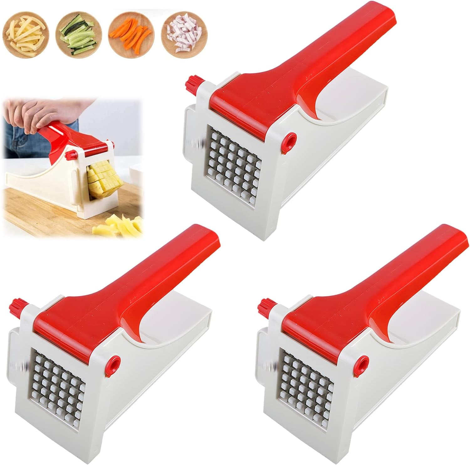 Heavy Duty Vegetable Slicer Dicer Vegetable Chopper, Heavy-duty Manual ...
