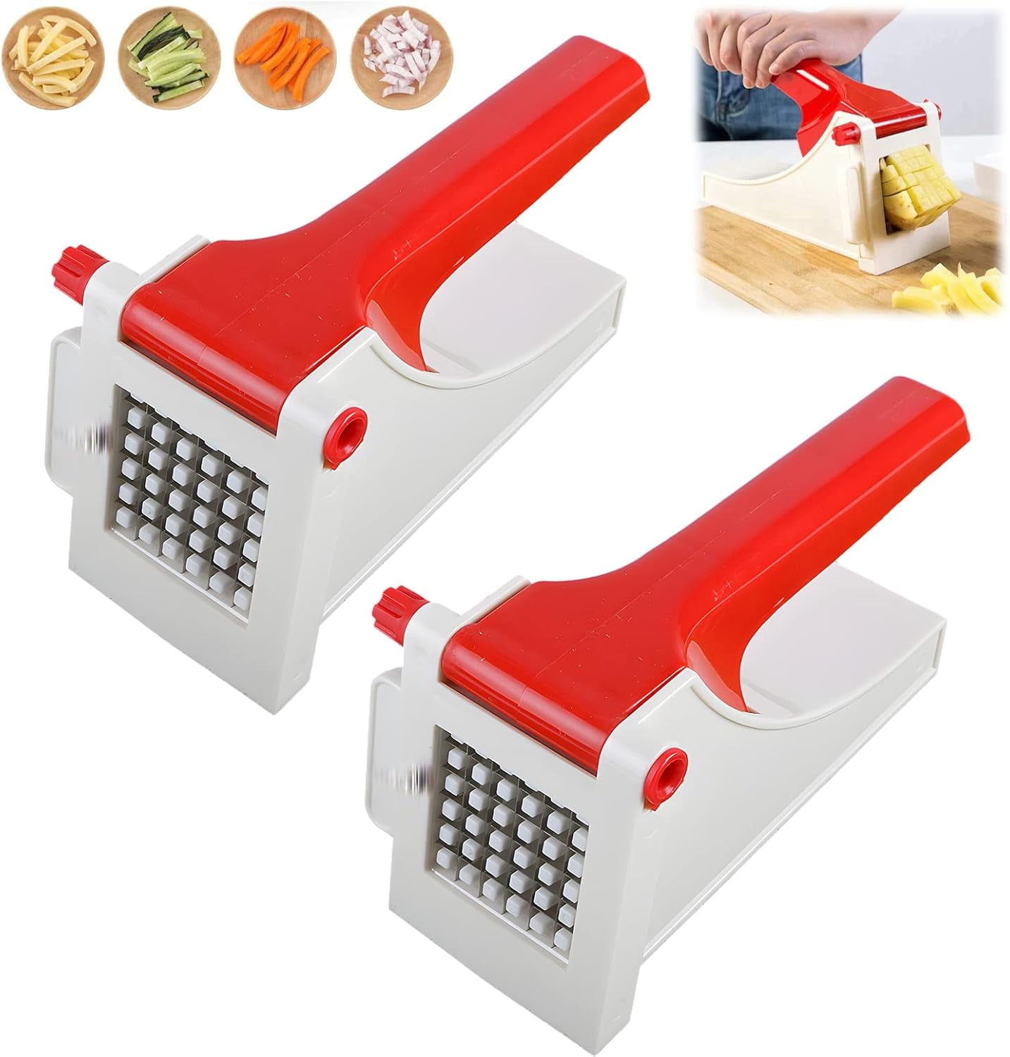 Heavy Duty Vegetable Slicer Dicer Vegetable Chopper, Heavy-duty Manual ...