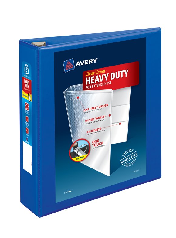 2 Inch Binders in Binder by Ring Size - Walmart.com