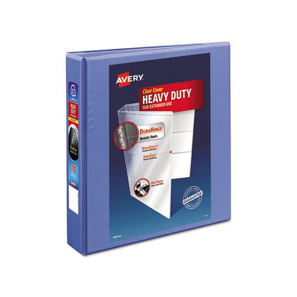 Heavy-Duty View Binder with DuraHinge and One Touch EZD Rings 3 Rings ...