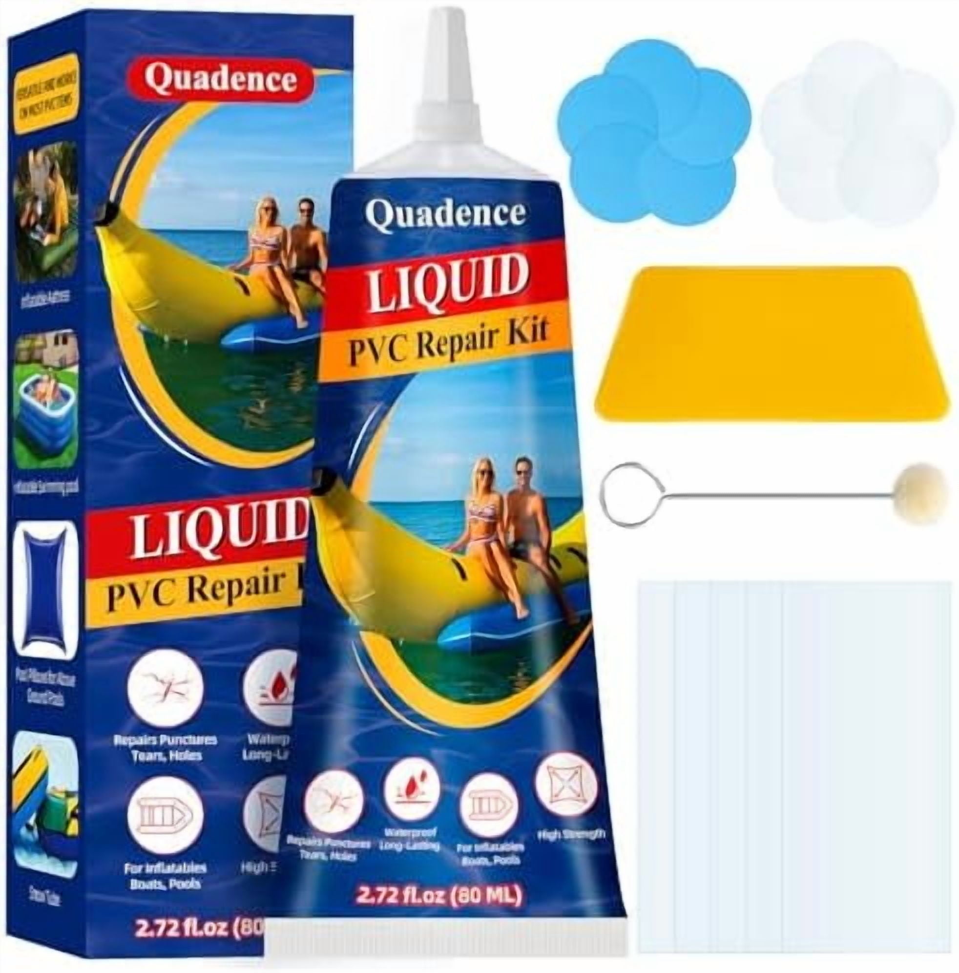 Heavy Duty Vinyl Repair Kit for Air Mattress, Waterproof Air Mattress ...