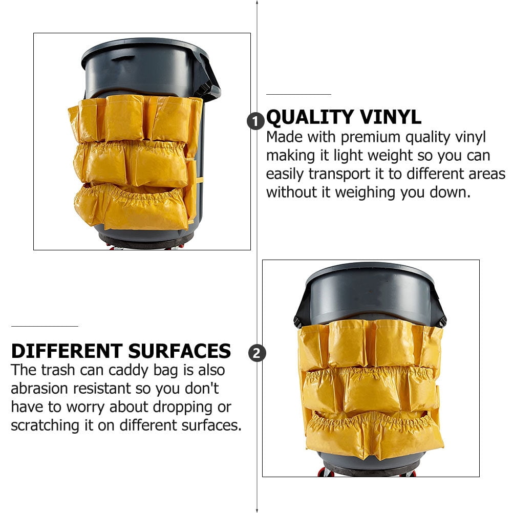 Heavy Duty Vinyl Trash Bag Commercial Cleaning Tool for Garbage Bins ...