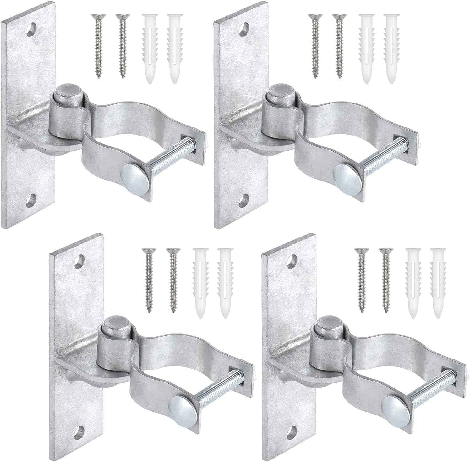 The Heavy Duty Wall Mount Gate Hinge | Pipe Gate Hinge 2 Pack Chain ...