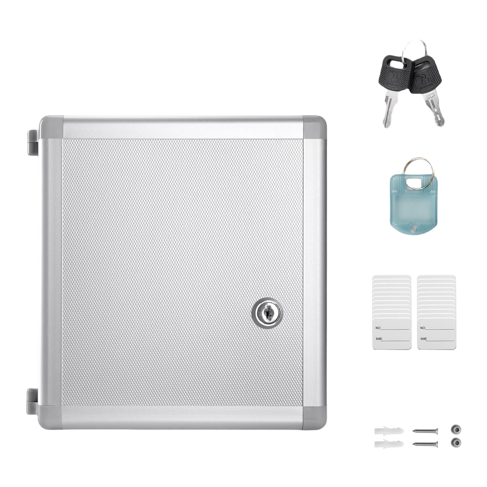 Heavy Duty Wall-Mounted Metal Box with Dual-Sided Design Includes ...