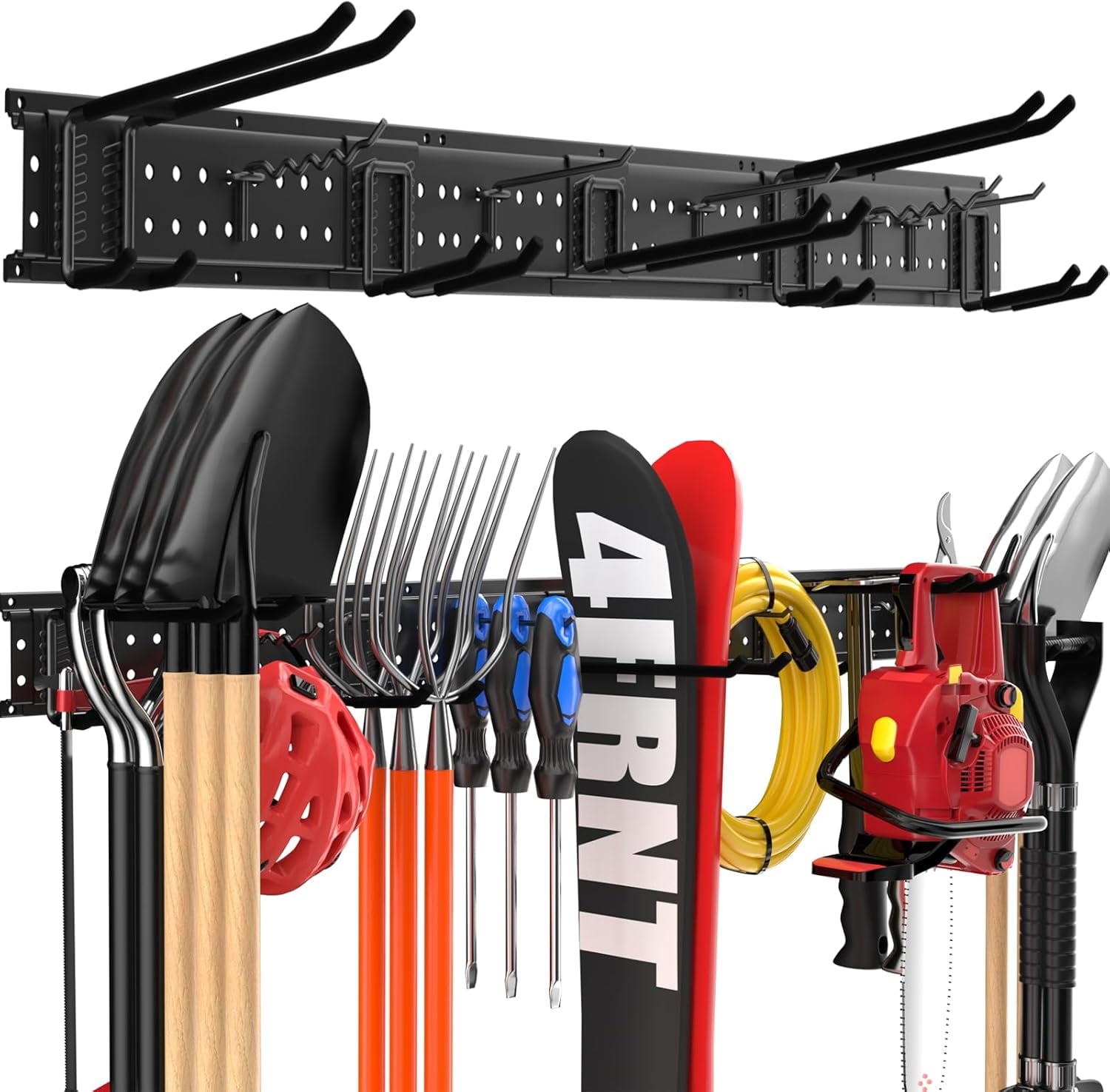 Heavy - Duty Wall - Mounted Multi - Functional Tool Organizer Rack for ...