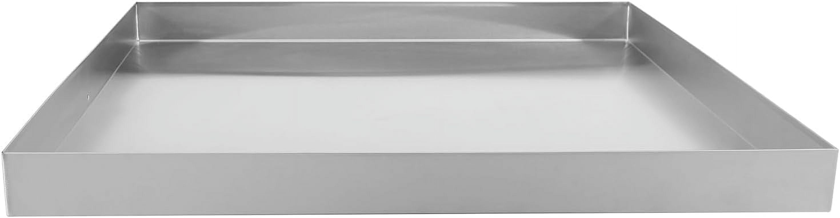 Heavy Duty Washer Machine Drain Pan, 304 Thick Stainless Steel Drip ...