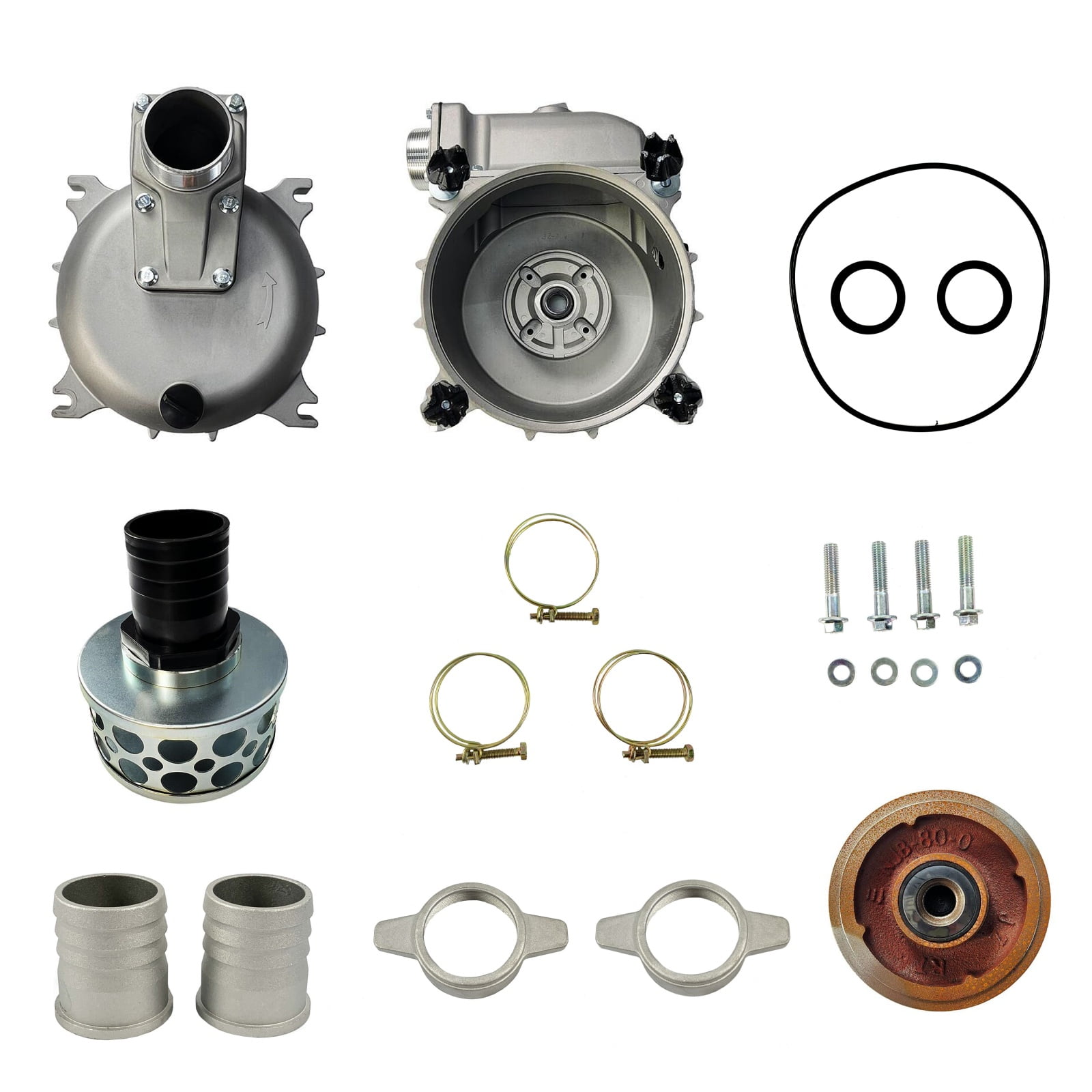 Heavy Duty Water Pump Body Replaces Predator 3” in. 301cc 56718 Gas ...