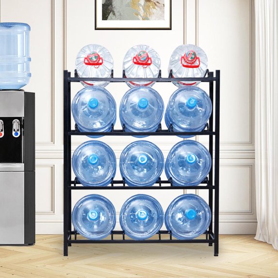 Heavy Duty Water Storage Rack, 12-Tray 5 Gallon Capacity, Thickened ...