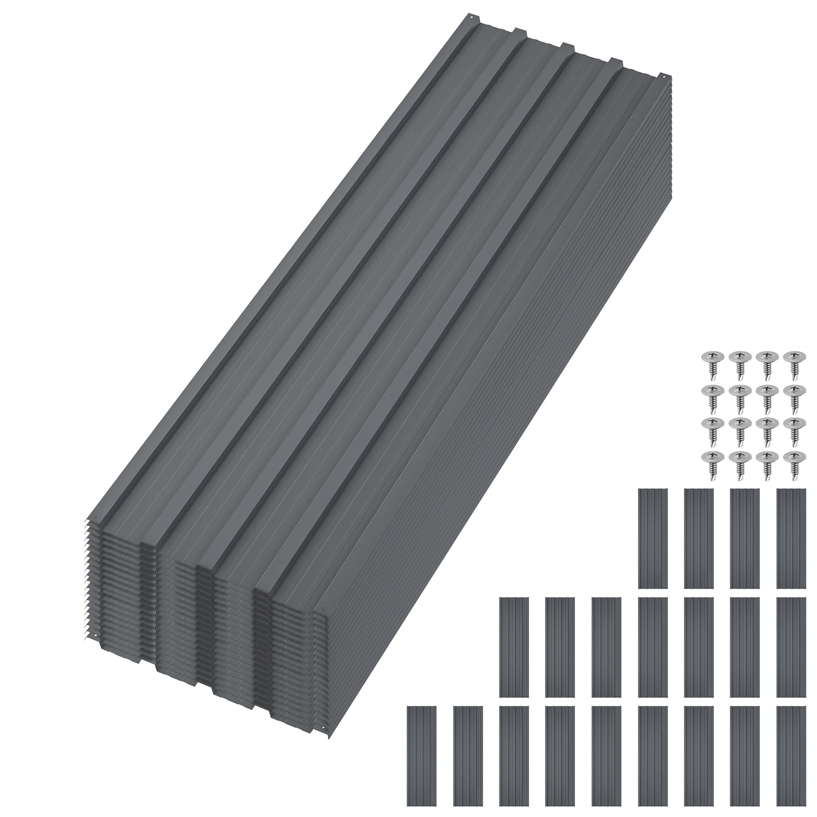 Heavy Duty Waterproof Corrugated Galvanized Metal Roofing Panels ...