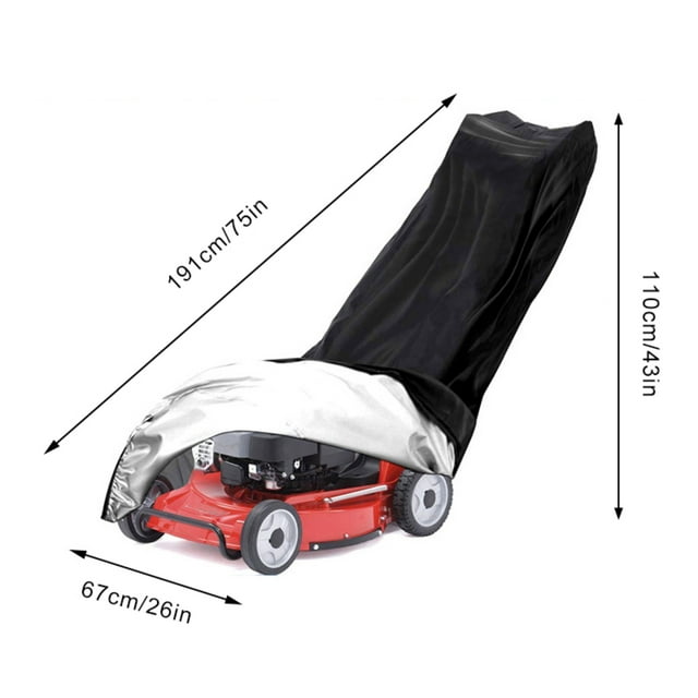 Heavy-Duty Waterproof Lawn Mower Cover - Uv Protection, Fit With ...