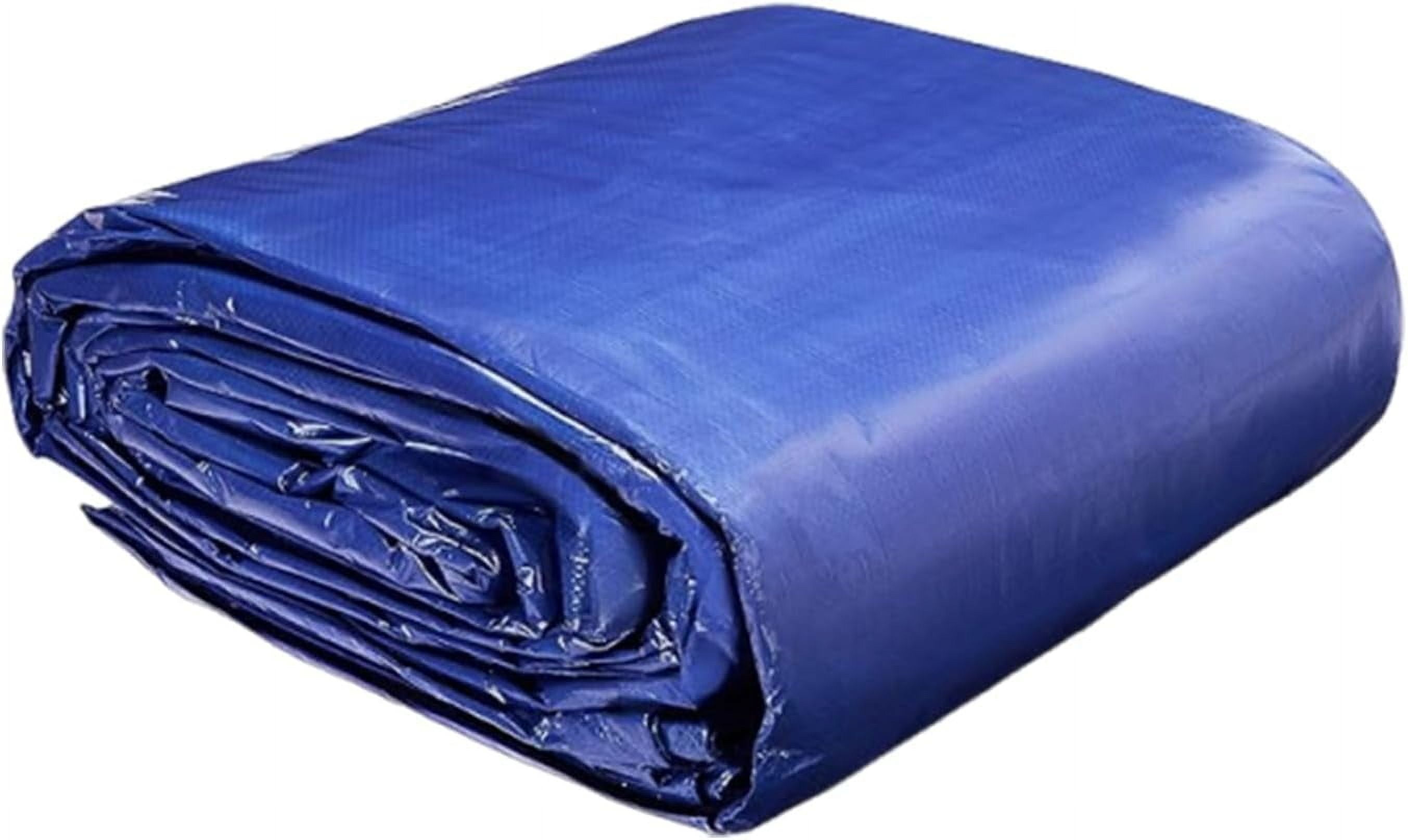 Heavy Duty Waterproof Tarp, 30 x 40 FT, Blue, 5MIL Thick, Multi-Purpose ...