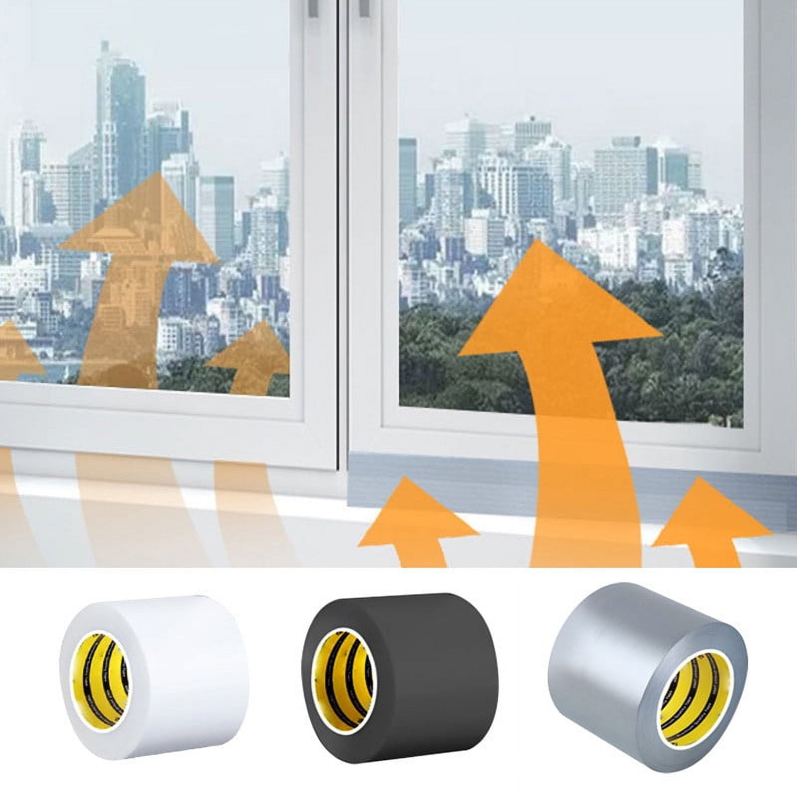 Heavy Duty Weather Stripping Door Window Seal Tape 50mm x 20m ...