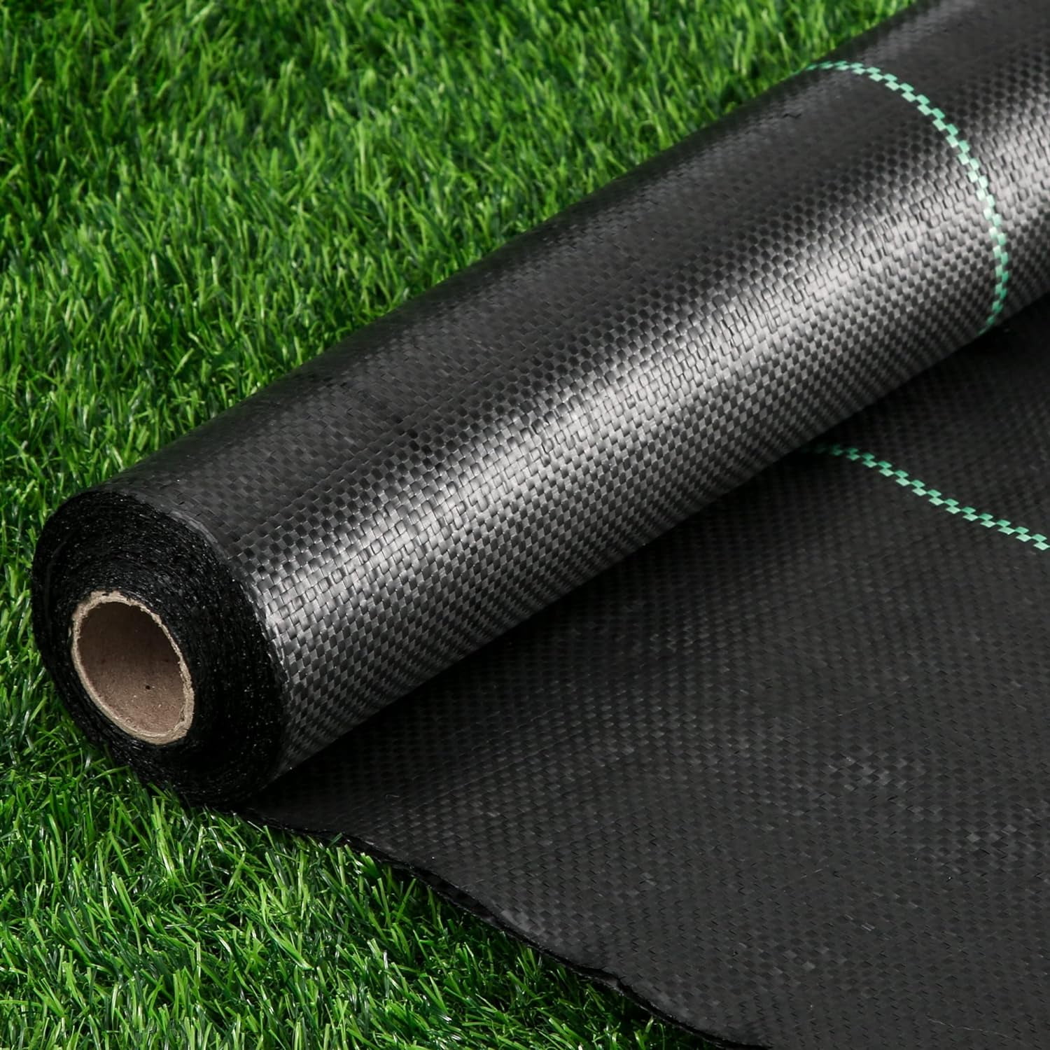 Heavy Duty Weed Barrier Fabric 4FT x 300FT, Thick Woven Landscape ...