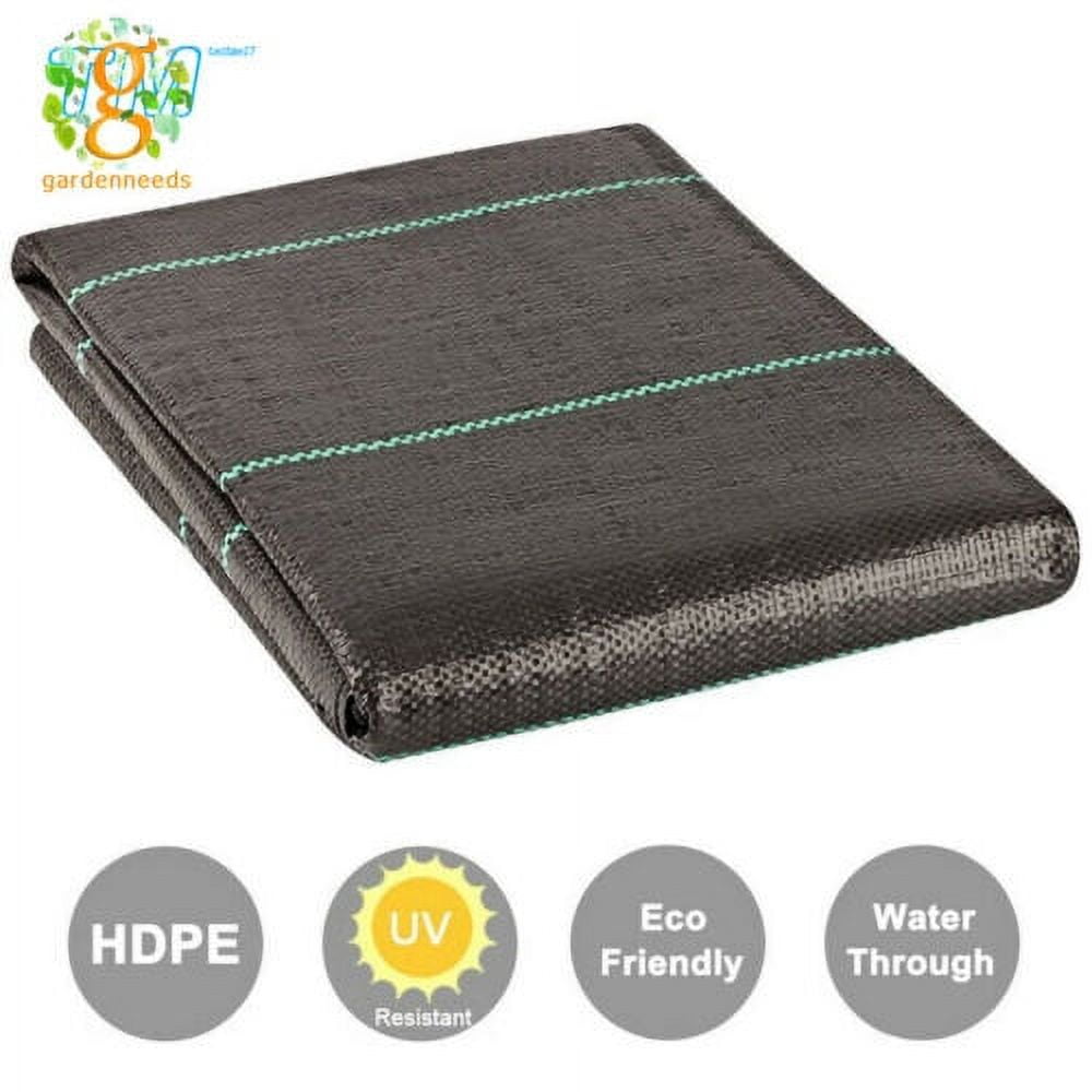 Heavy Duty Weed Control Fabric Ground Cover Garden Mat Landscape ...