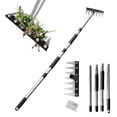 Heavy Duty Weed Puller Tool, Stand Up Garden Weed Remover Rake with 61. ...