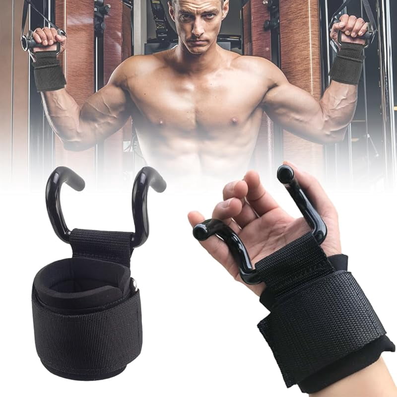Heavy Duty Weight Lifting Hooks, 2025 New Wrist Hanging Hooks Steel ...