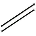 Heavy Duty Weighted Metal Rods with Eye Loops for Pergola Covers, Patio Canopy Covers, Sun Shade ...