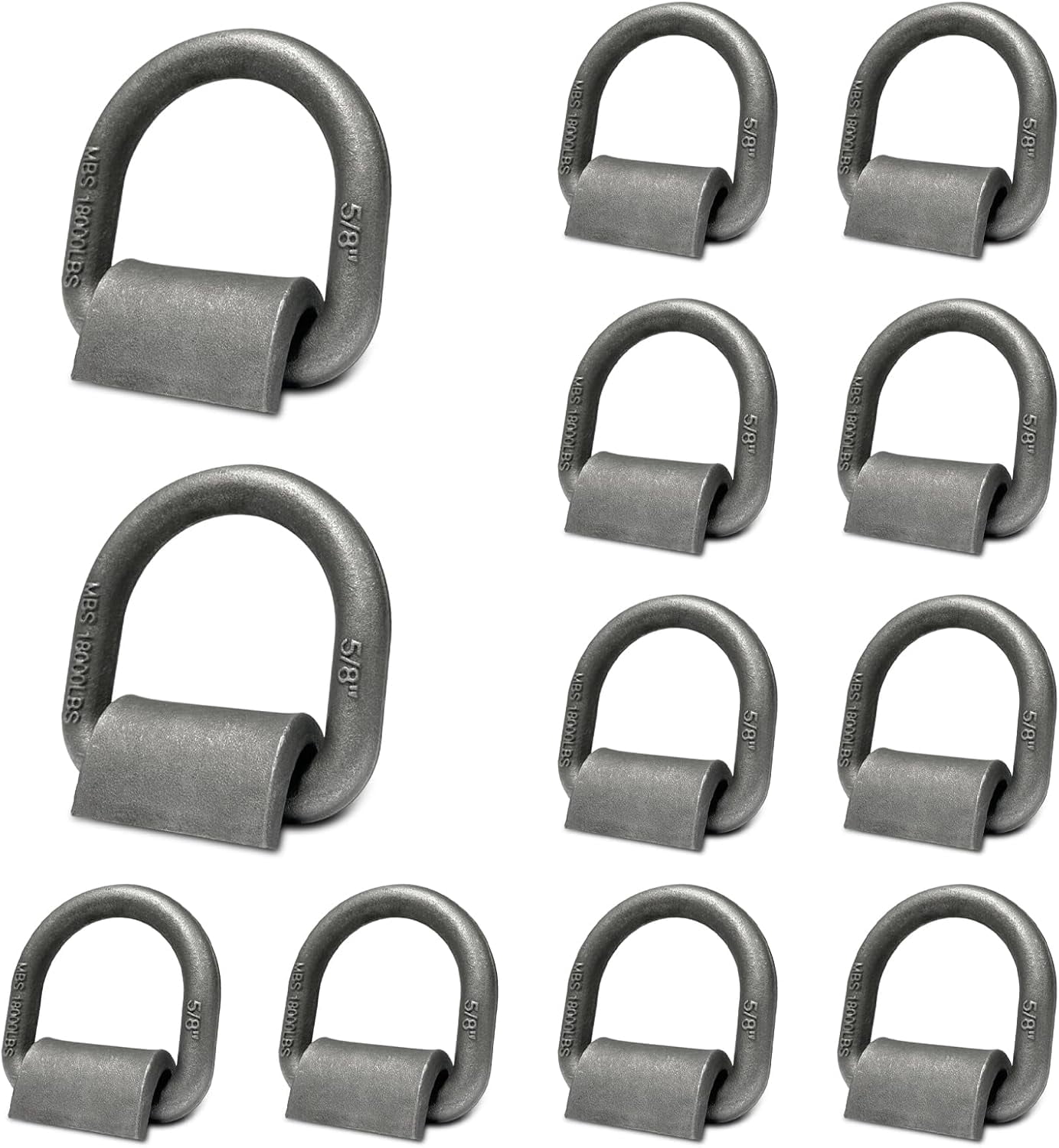 Heavy Duty Weld-On Forged D Ring, 5/8" D-Ring Trailer Tie Down Anchor ...