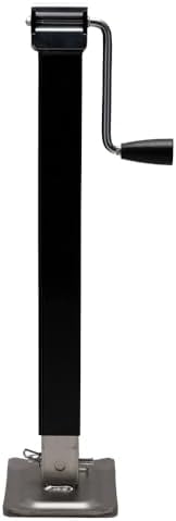 Heavy Duty Weld On Side-Wind Jack | Adjustable Drop Leg | 7000lb Lift ...