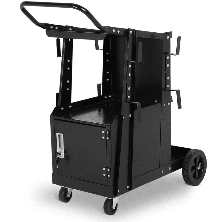 Heavy Duty Welding Carts for MIG Welder & Plasma Cutter，3 Tier Welding ...
