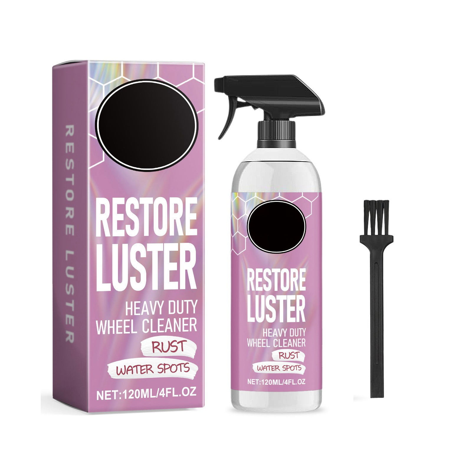 Heavy Duty Wheel Cleaner Spray | Tire Decontamination Foam | Non-Aging Dirty-Proof | Safe ...