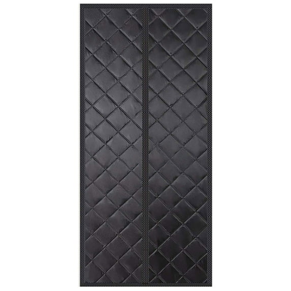 Heavy Duty Winter Insulated Door Curtain Full Coverage Thermal Stopper ...
