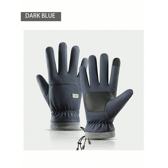 Heavy Duty Winter Riding Gloves, Thick Fleece Lined & Touchscreen for ...