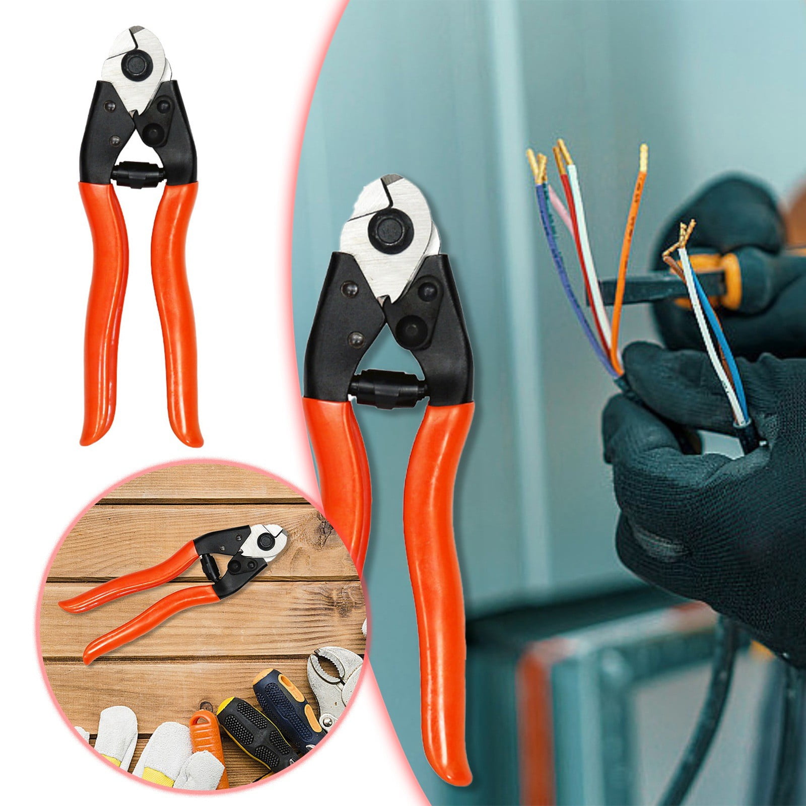 Heavy Duty Wire Cutter For Cutting Steel Wire Rope And Jumping Ropes ...