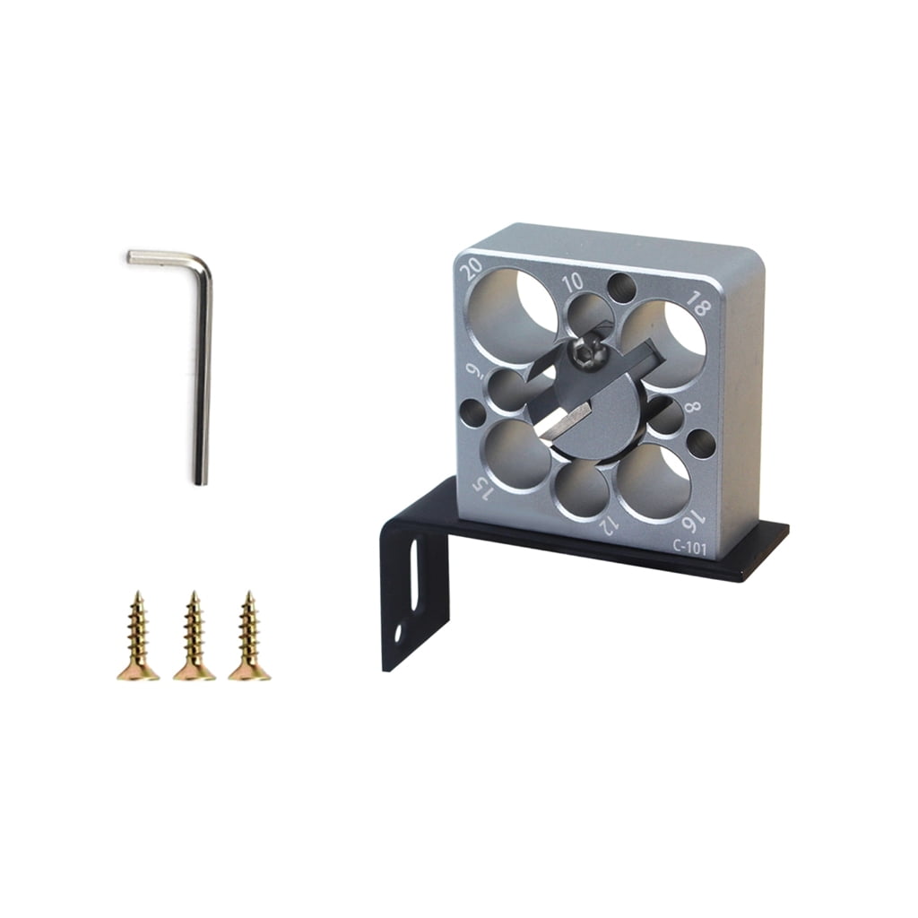 Heavy Duty Woodworking Dowel Jig Kit For Perfect Round Dowels In 8 Standard Size - Walmart.com