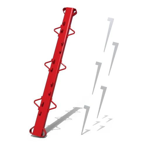 Heavy-Duty Woven Wire Fence Stretcher Bar, 4.4ft with 5 Wedges for 5 ...
