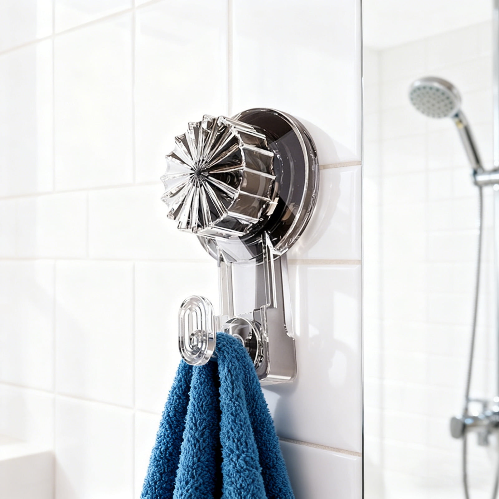 Heavy Duty Wreath Hanger with Suction Cup for Windows Glass Doors and ...