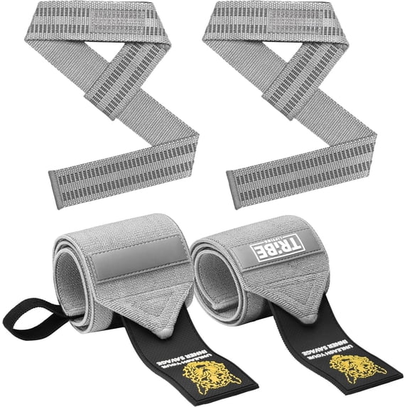 Heavy Duty Wrist Wraps & Straps - Weight Wrist Wraps for Men with Grip ...