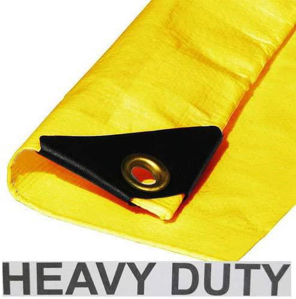 Heavy Duty Yellow Canopy Top Premium Sun Shade Tarp - Walmart.com
