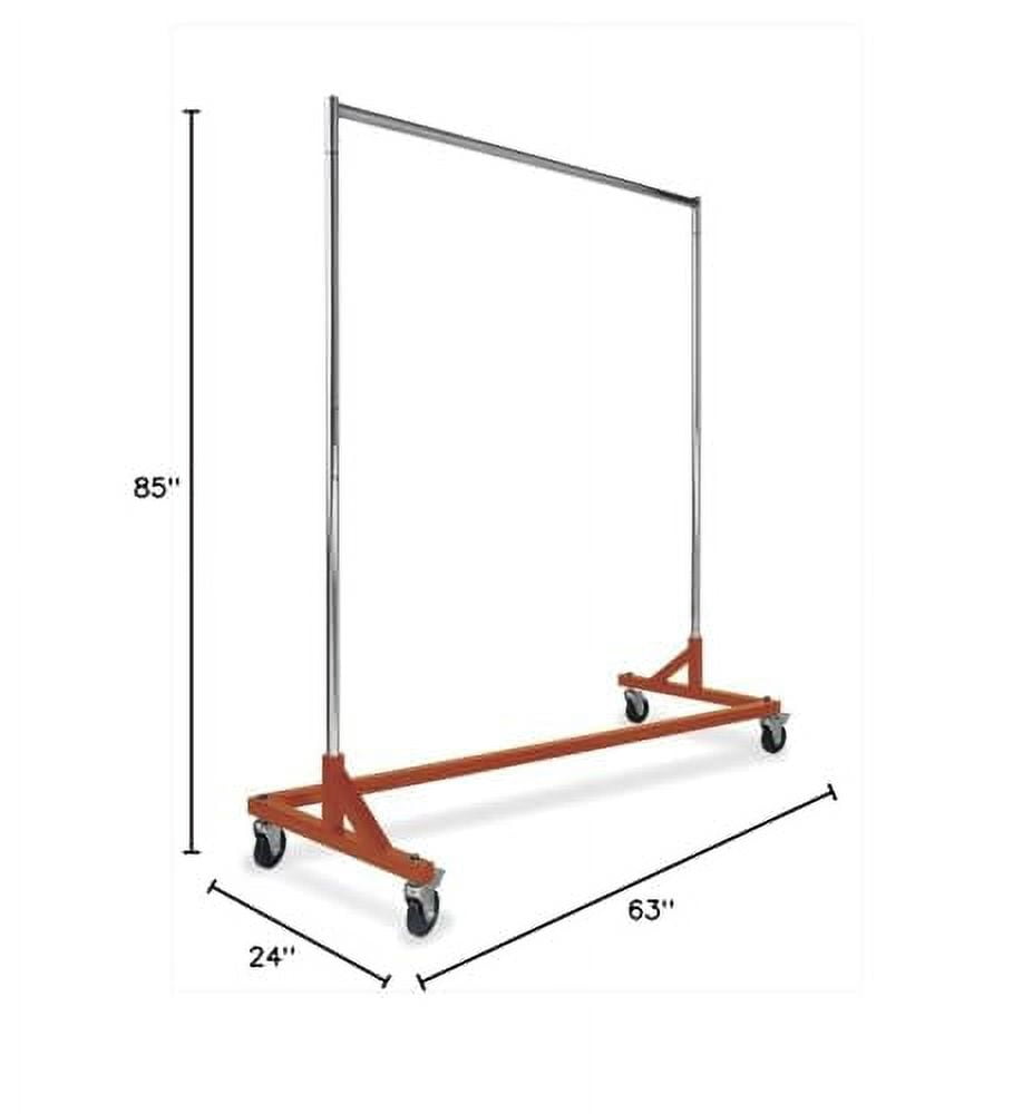 Heavy Duty Z Rack Rolling Garment Rack/Clothing Rack - Walmart.com