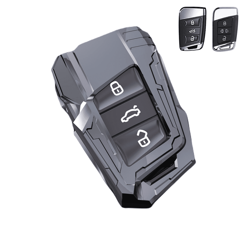 Heavy-Duty Zinc Alloy Key Fob Case for VW Jetta MK1 MK2 MK3 MK4 MK5 MK6 ...