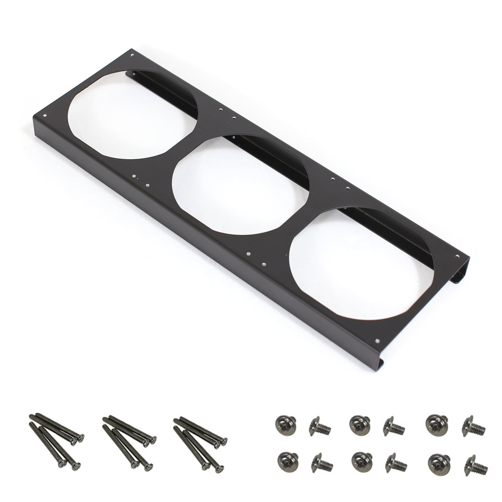 Heavy Duty Zincs Plateds 12cm Fan Mounting Bracket 25mm Lift Optimized ...