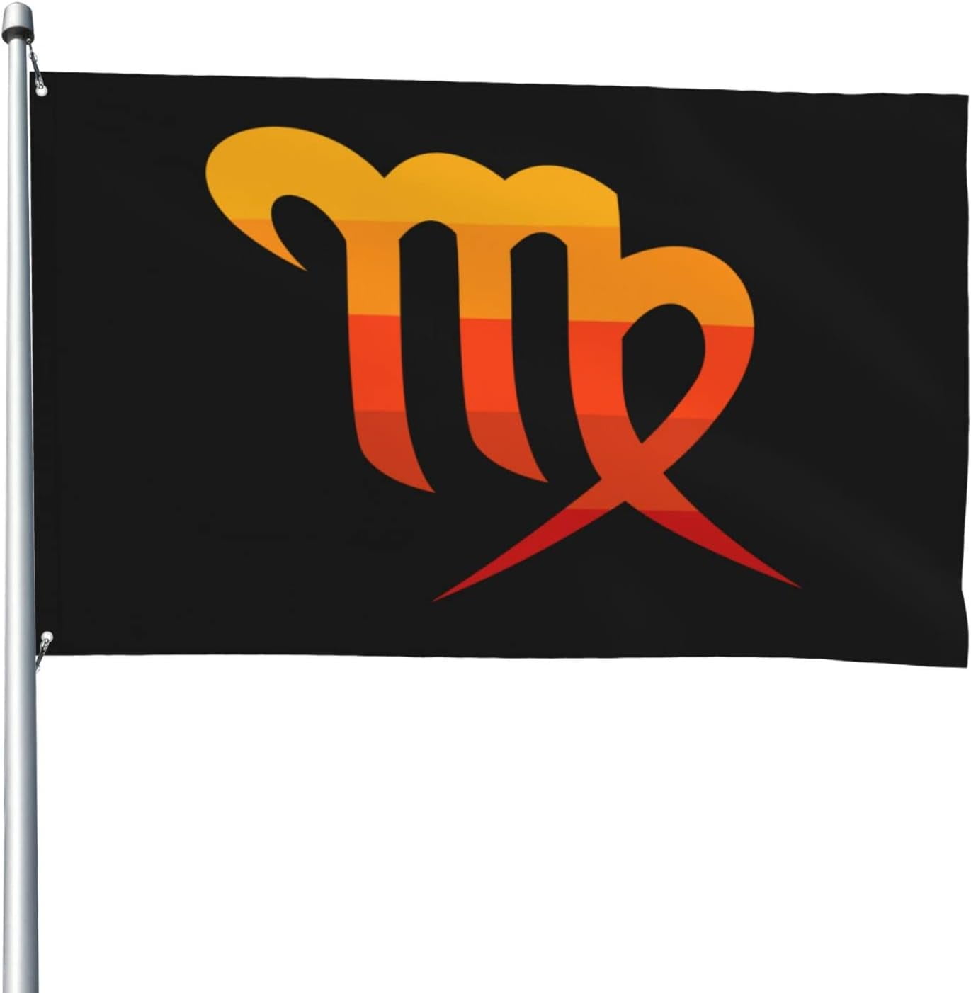 Heavy Duty Zodiac Sign Virgo Symbol Flag 4x6 Ft Durable Outdoor Banner ...