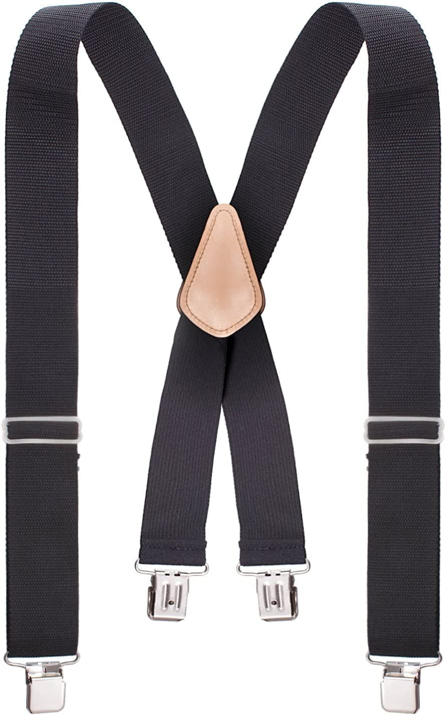 Hold'Em Heavy Duty Wide Elastic X-Back Adjustable Work Suspender for ...