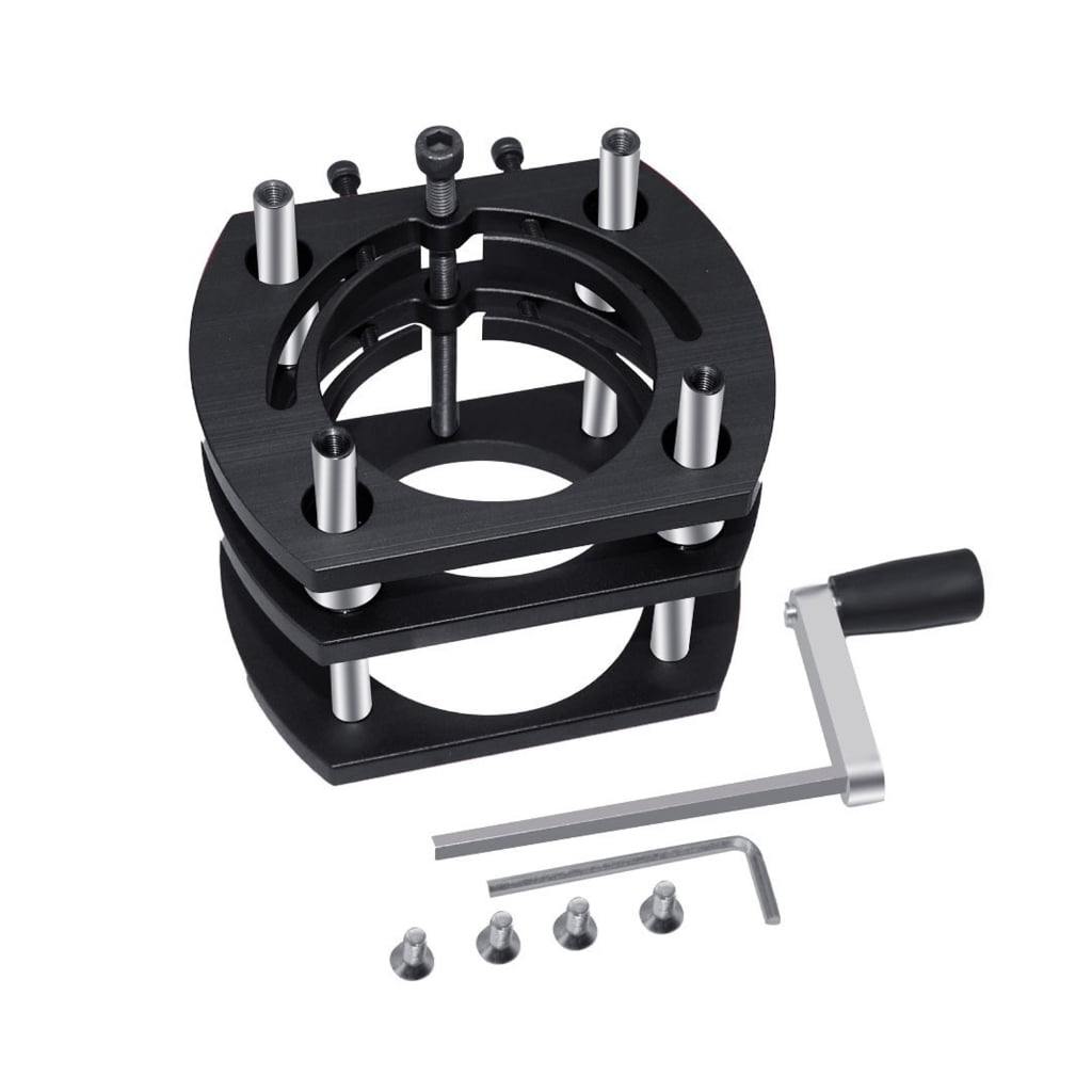 Heavy Dutys Trim Routers Lift Base Mount 64mm Clamp Capacity Oxidation ...