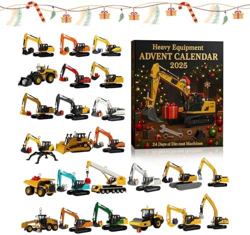 Heavy Equipment 2025 24 Die Machines 24 Days Christmas Countdown ...