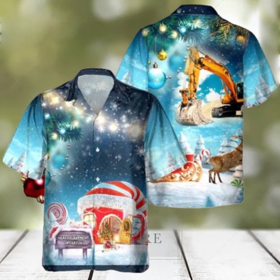 Heavy Equipment Operator 3D Printed Hawaiian Shirt Gift Ideas For ...