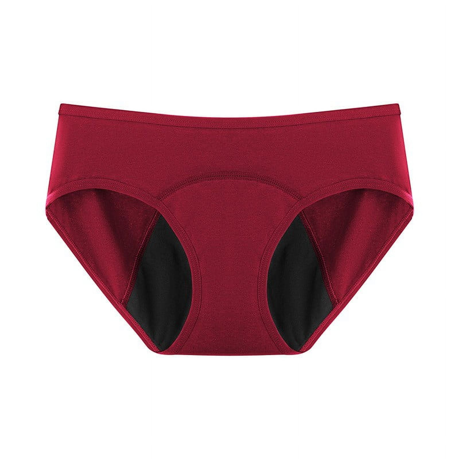 Heavy Flow High Absorbency Period Cotton Underwear For Women Leakproof